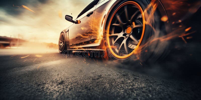 Top Speed Performance Racing Electric Car Dashboard. Pushing the Limits ...