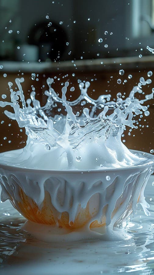 High-speed Photo of Splash in Water Stock Image - Image of high, stream ...