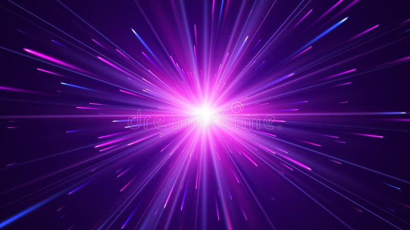 High Speed. Radial Motion Blur Background Stock Illustration ...