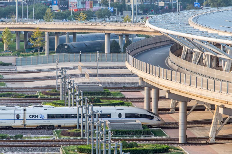 High speed rail editorial stock photo. Image of business - 46988313