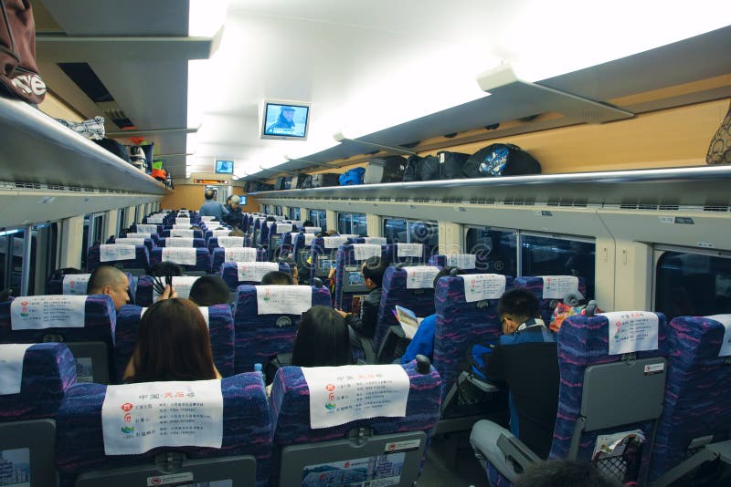 High-speed rail carriage editorial photography. Image of high - 54094522