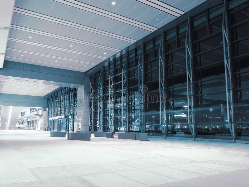 High speed railway station stock photo. Image of glass - 13313804