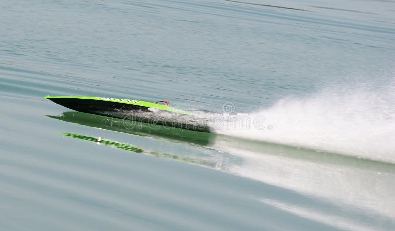 High-Speed RC Speedboat Picture. Image: 13877124