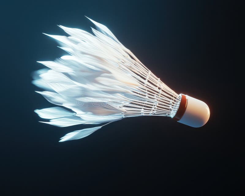 A High-Speed Shuttlecock in Mid-Flight Capturing the Essence of ...