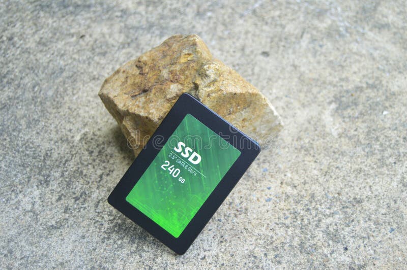 High Speed SSD, SSD Drives are Very Popular Stock Image - Image of ...