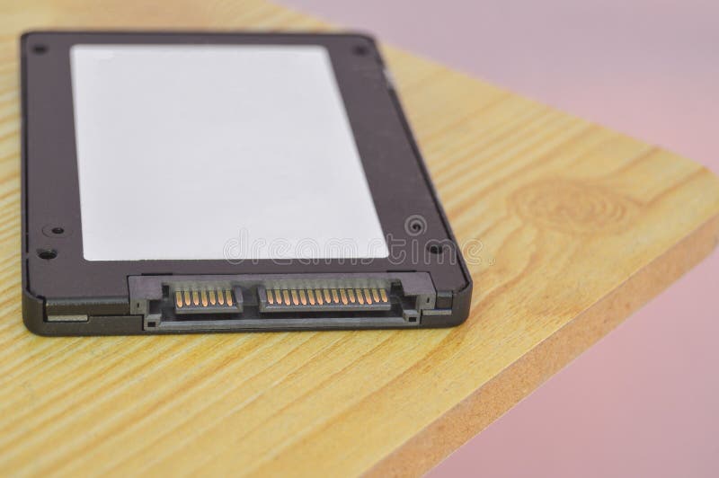 High Speed SSD on a Pink Background, SSD Drives are Very Popular Stock ...