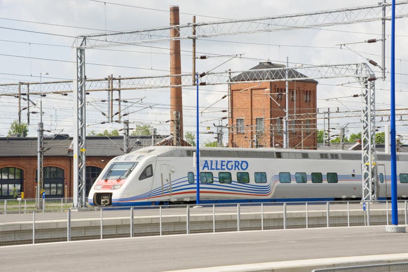 High-speed train editorial stock image. Image of night - 20158714