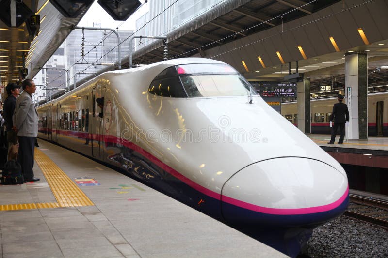 Kyushu Shinkansen 800 Series Bullet Train Editorial Stock Photo - Image ...