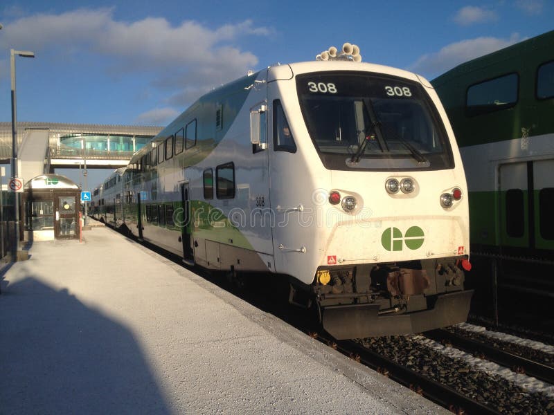 Go transit train editorial stock photo. Image of stands - 109781258