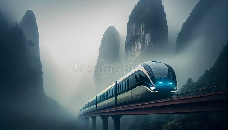 China High Speed Train Stock Illustrations – 166 China High Speed Train ...