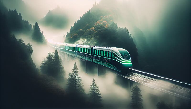 China High Speed Train Stock Illustrations – 166 China High Speed Train ...