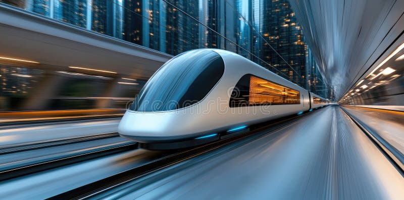 High-speed Train Depiction: Dynamic Motion, Modernized Appearance ...
