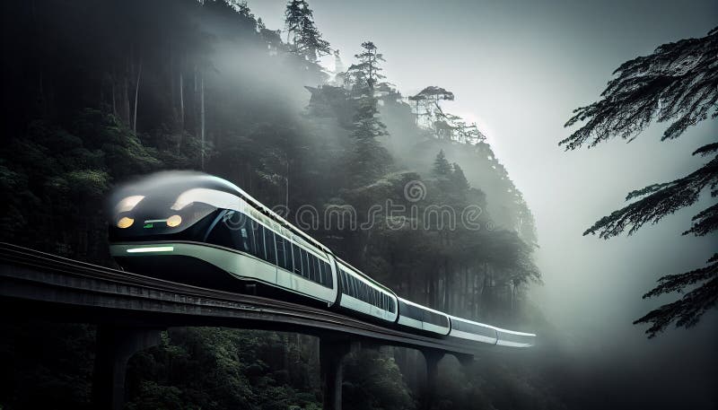 China High Speed Train Stock Illustrations – 166 China High Speed Train ...