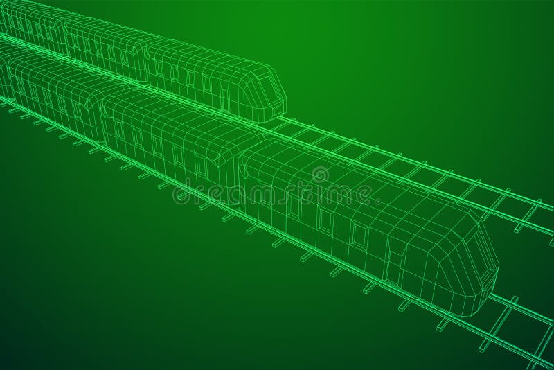 Subway Train Blueprint Stock Illustrations – 169 Subway Train Blueprint ...