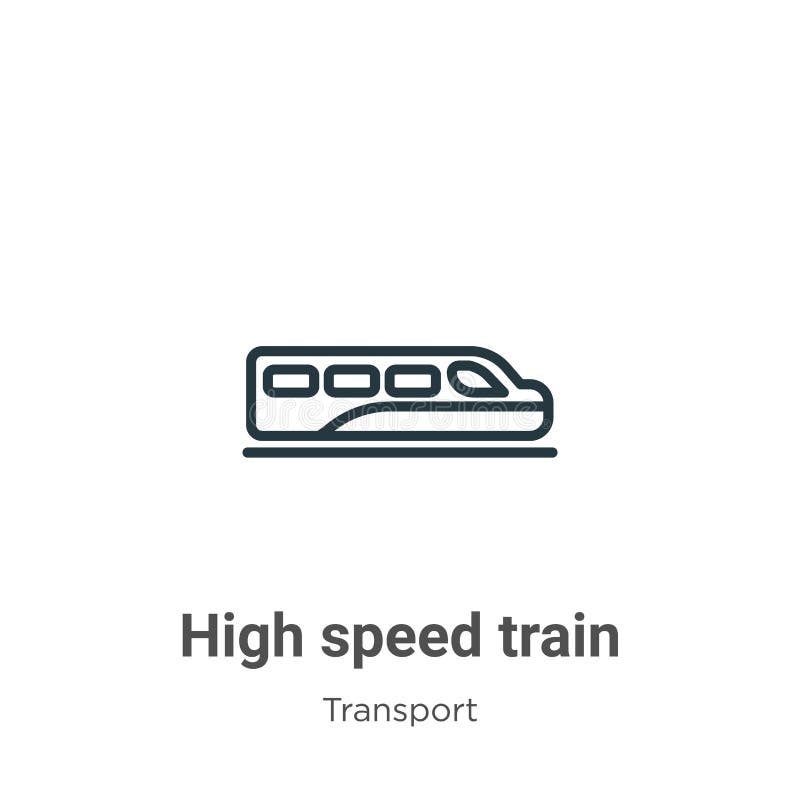 Train outline vector stock vector. Illustration of elegant - 71353091