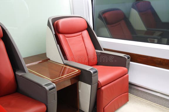 High-speed train seats stock image. Image of train, seats - 15267069