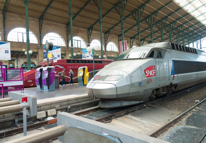 High speed train editorial photo. Image of paris, gare - 50908376