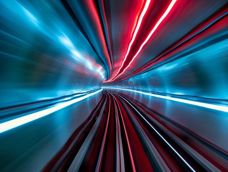High-Speed Tunnel Vision stock image. Image of energy - 317744463