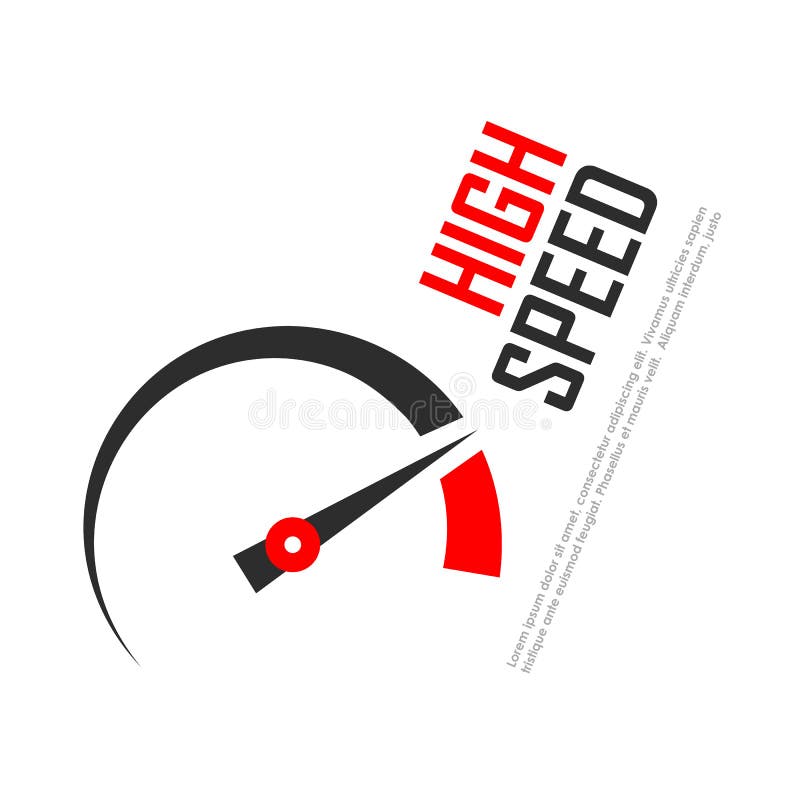 Rpm Speed Vector Logo Graphic Modern Abstract Stock Vector ...