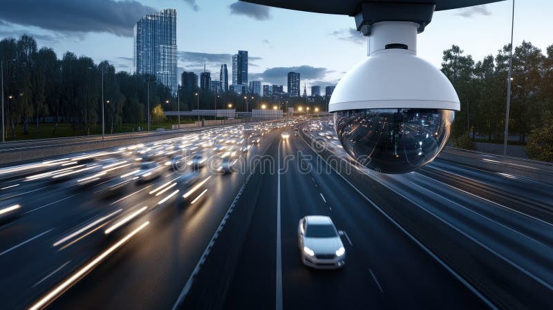 High-speed Vehicles Navigate Urban Highway Under a Traffic Camera ...