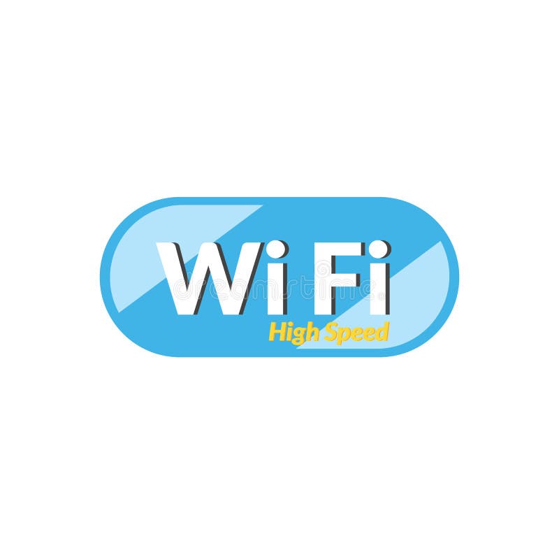 High Speed WiFi Icon is Basic Vector Icon, EPS10 Stock Vector ...