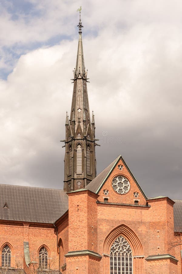 High Spire of the Railway Station. Stock Image - Image of sunny ...