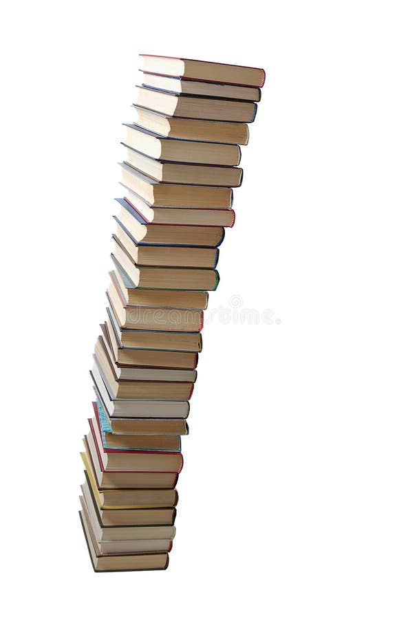 High Stack Of Books Picture. Image: 5495652