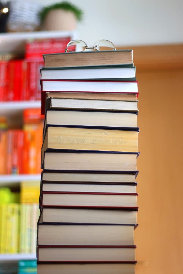 Huge Pile of Books stock image. Image of heap, hobby - 309714835