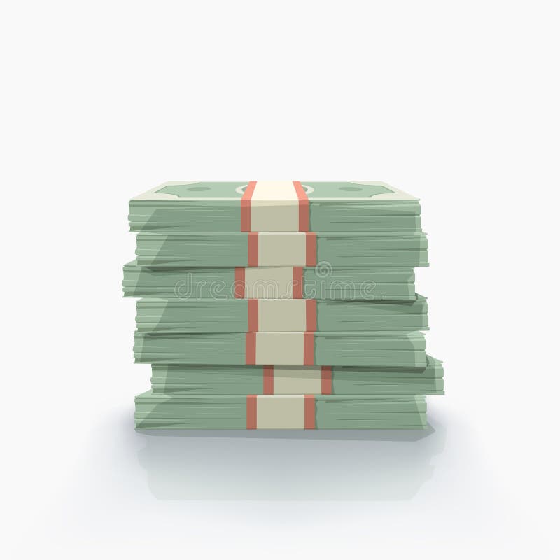 Dollars Banknote Pack Stock Illustrations – 799 Dollars Banknote Pack ...