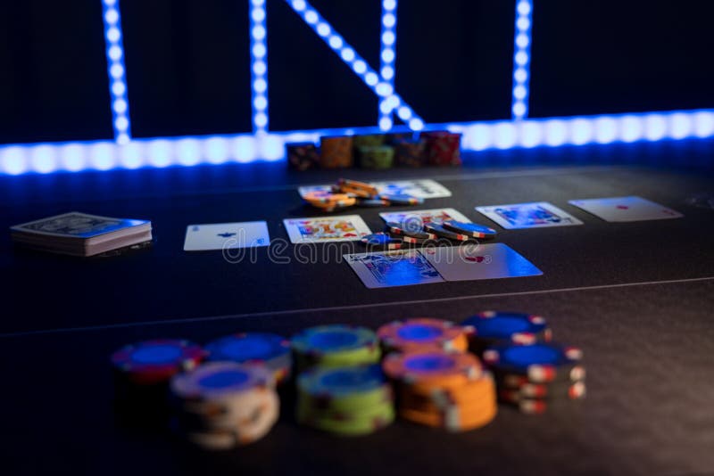 High stakes Poker game stock image. Image of fortune - 204779715