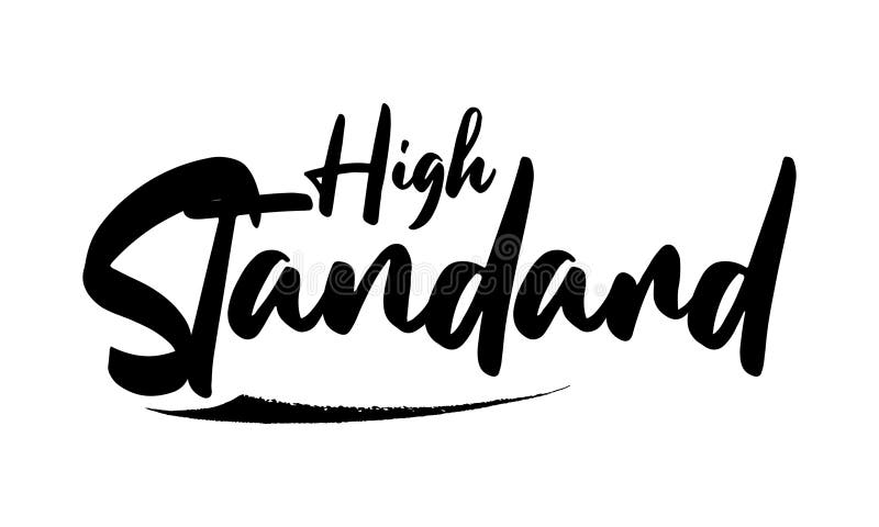 High Standard Elegant Bold Typography Text Lettering Vector Design ...