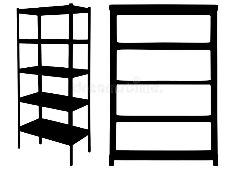 Storage Racks Stock Illustrations – 1,910 Storage Racks Stock ...