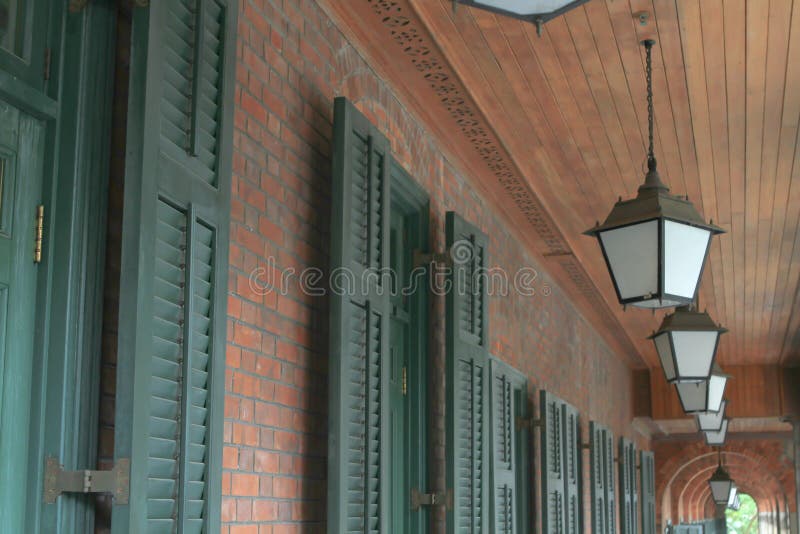 The High Street Ghost House Corridor Hk Stock Image - Image of building ...