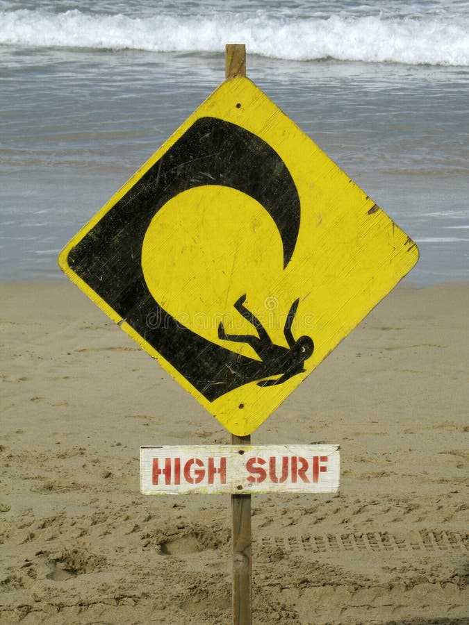 High Surf stock image. Image of water, surf, rough, sand - 493391