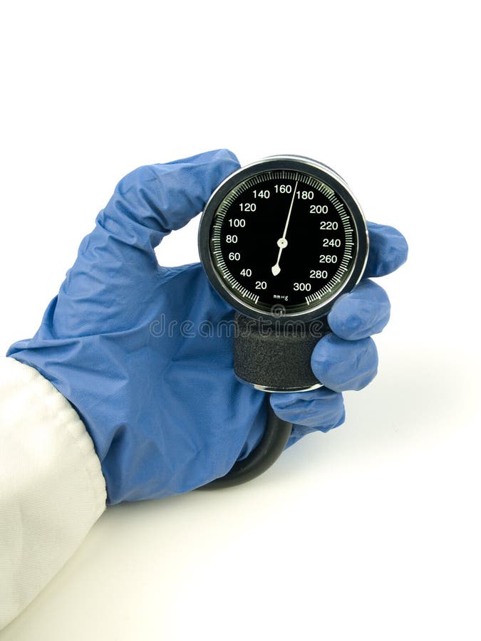 High Systolic Blood Pressure, Stage 2 Stock Image - Image of latex ...