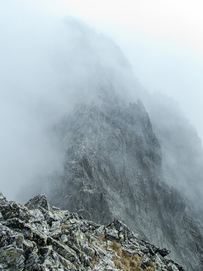 High Tatras Landscape in Slovakia Stock Image - Image of peak ...