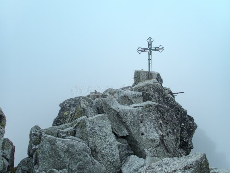 High Tatras Landscape in Slovakia Stock Image - Image of peak ...
