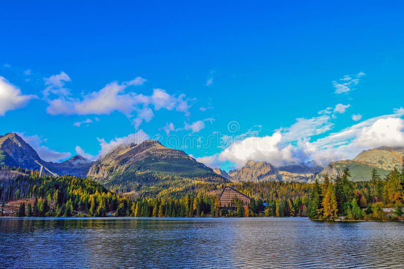High Tatra Mountains in Slovakia Stock Photo - Image of fall, high ...