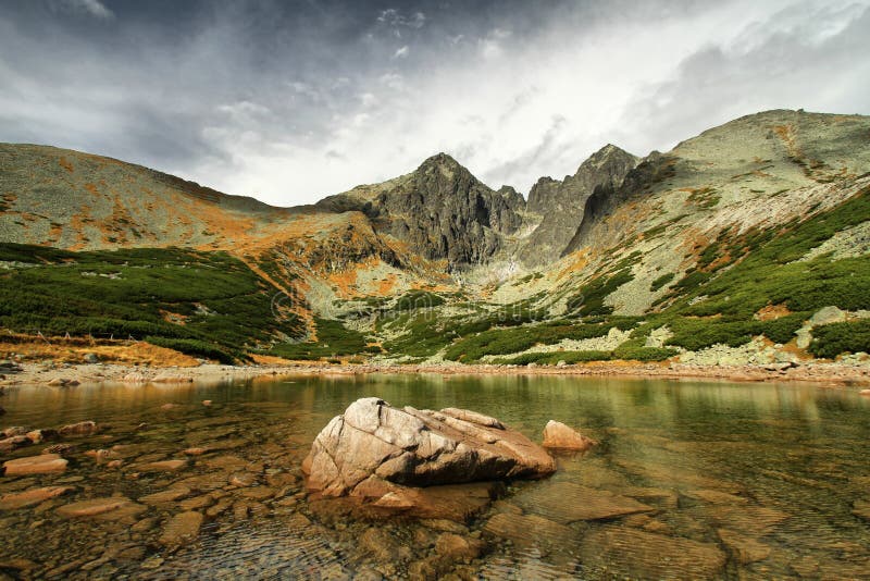 High Tatras IV stock image. Image of hiking, slovensko - 10298109
