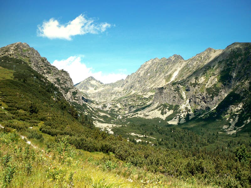 Lomnicky Peak, High Tatras, Slovakia Stock Photo - Image of rocks ...