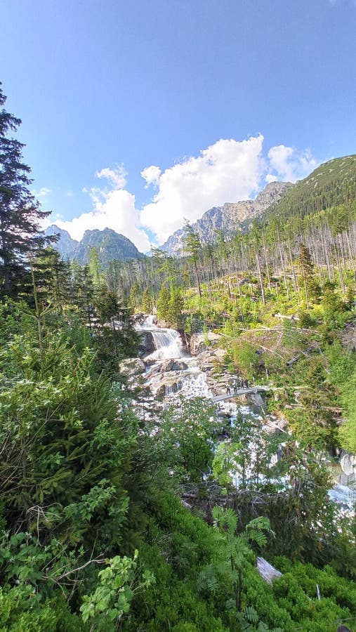 High Tatras Slovakia stock photo. Image of cliff, wilderness - 258370746