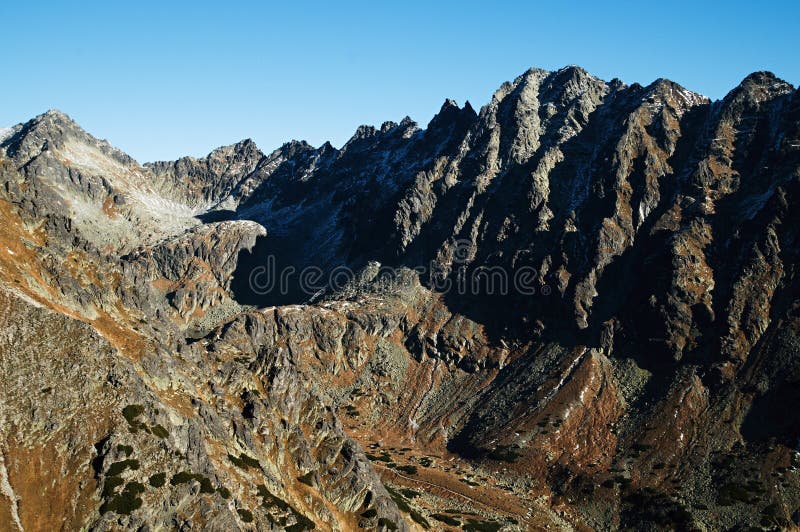 High Tatras stock image. Image of leader, peak, autumn - 46306629