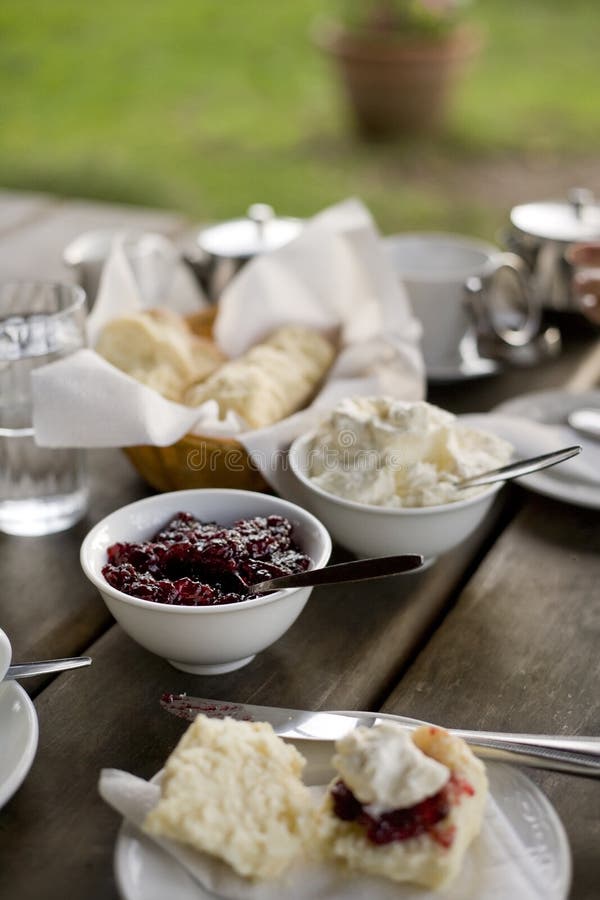 High tea stock image. Image of culture, devonshire, setting - 7530065