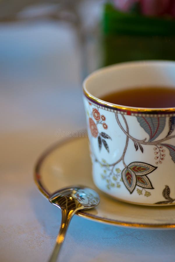 High tea fancy tea cup stock image. Image of delicious - 53088295