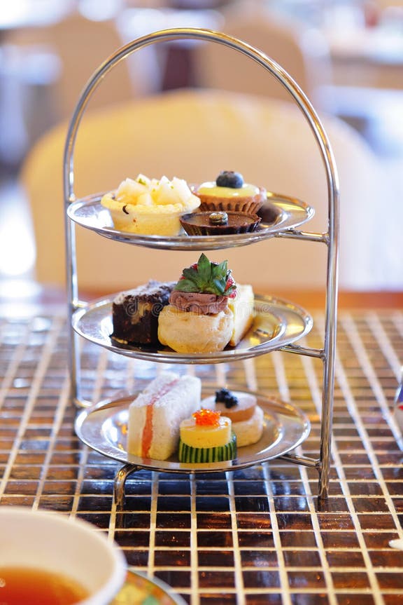 High tea set stock photo. Image of bread, glass, chocolate - 20593756