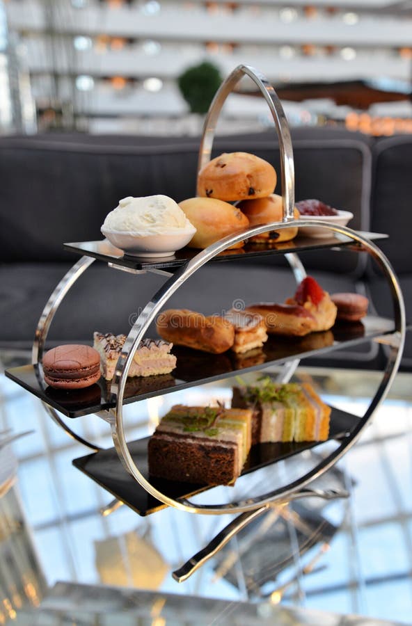 English high tea set stock photo. Image of food, female - 37518688