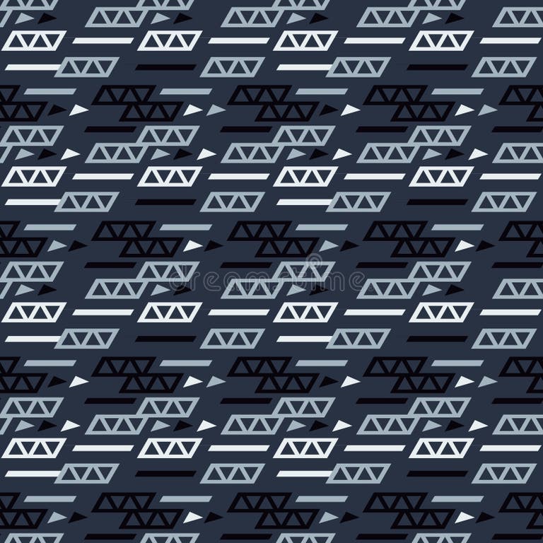 High tec seamless pattern stock vector. Illustration of textured ...