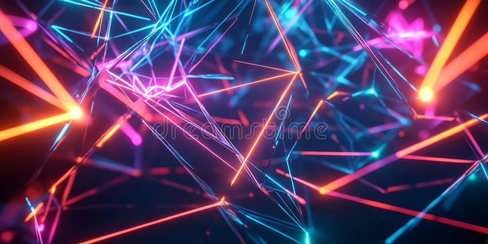A High-tech Abstract Background Featuring Intricate Layers of ...