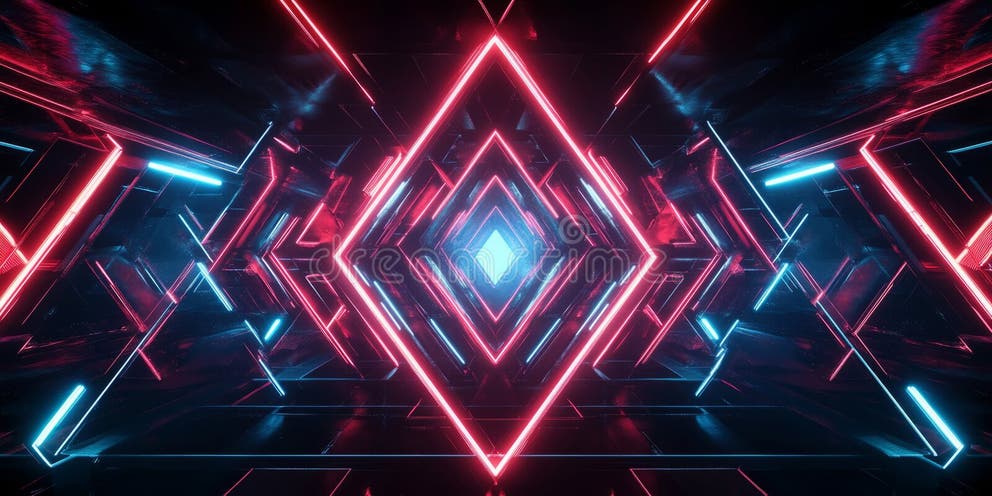 A High-tech Abstract Background Featuring Intricate Layers of ...