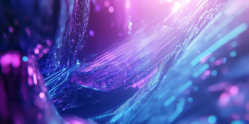 A High-tech Abstract Background Featuring Layered Transparent Digital ...